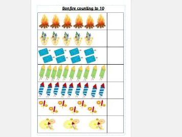 Bonfire counting | Teaching Resources