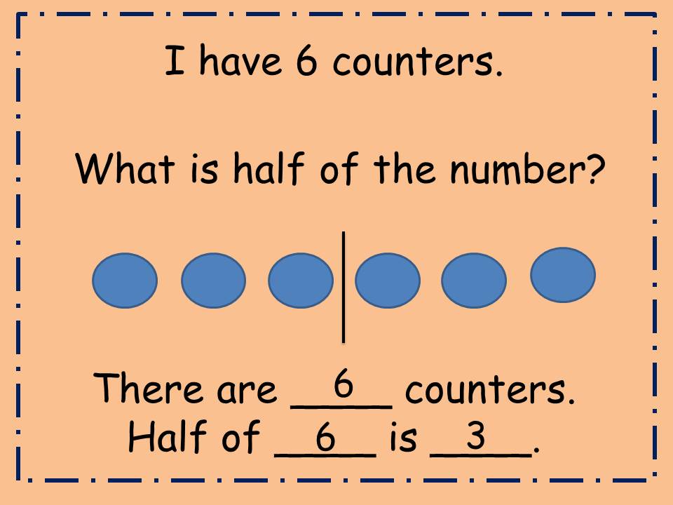 Finding Half Of An Amount Lesson By HappinessTeacher Teaching Resources