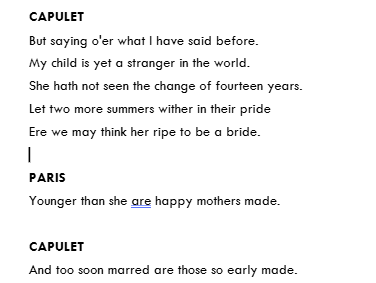 Guided Reading Act 1 Scene 2 Romeo and Juliet | Teaching Resources