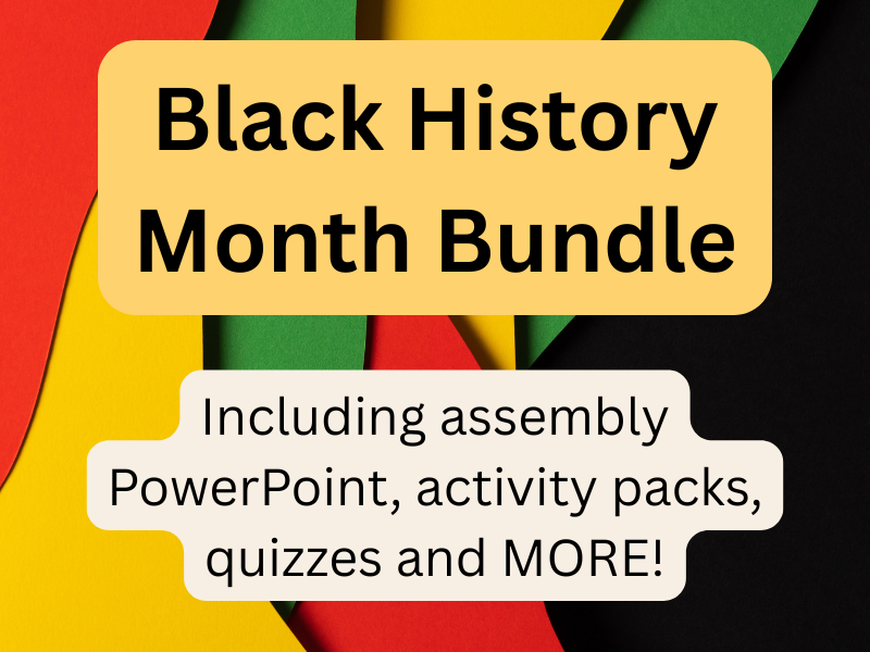 Black History Month MEGA Bundle – KS1 & KS2 Assembly, Activities ...