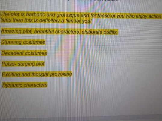 Write an A* film / book review: GCSE ENGLISH LANGUAGE persuasive ...