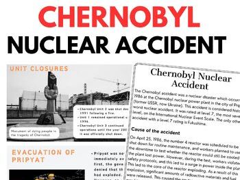 Chernobyl Nuclear Accident - Reading Comprehension, PPT, Word Puzzle ...