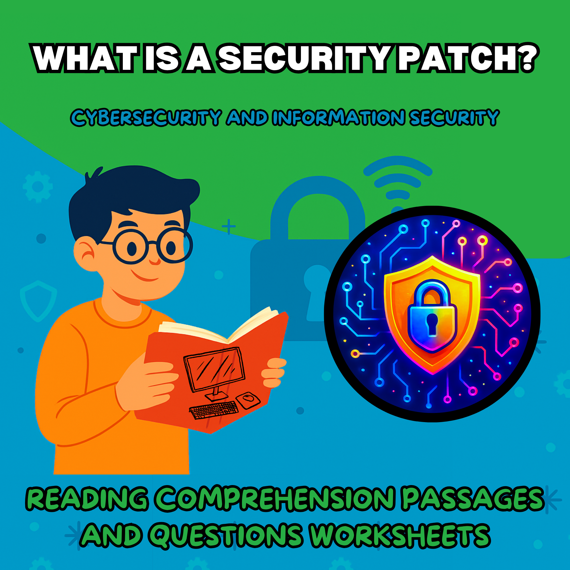 What Is a Security Patch? Reading Comprehension Passages & Questions ...