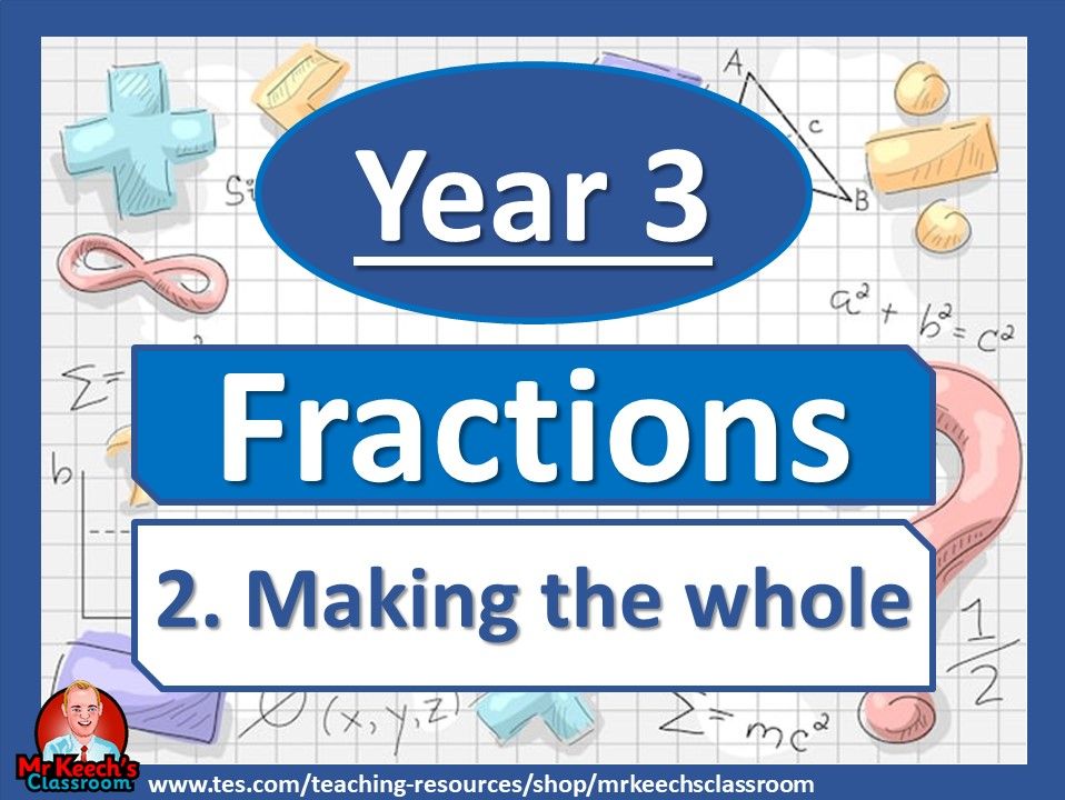 Year 3 Fractions Making The Whole White Rose Maths Teaching 