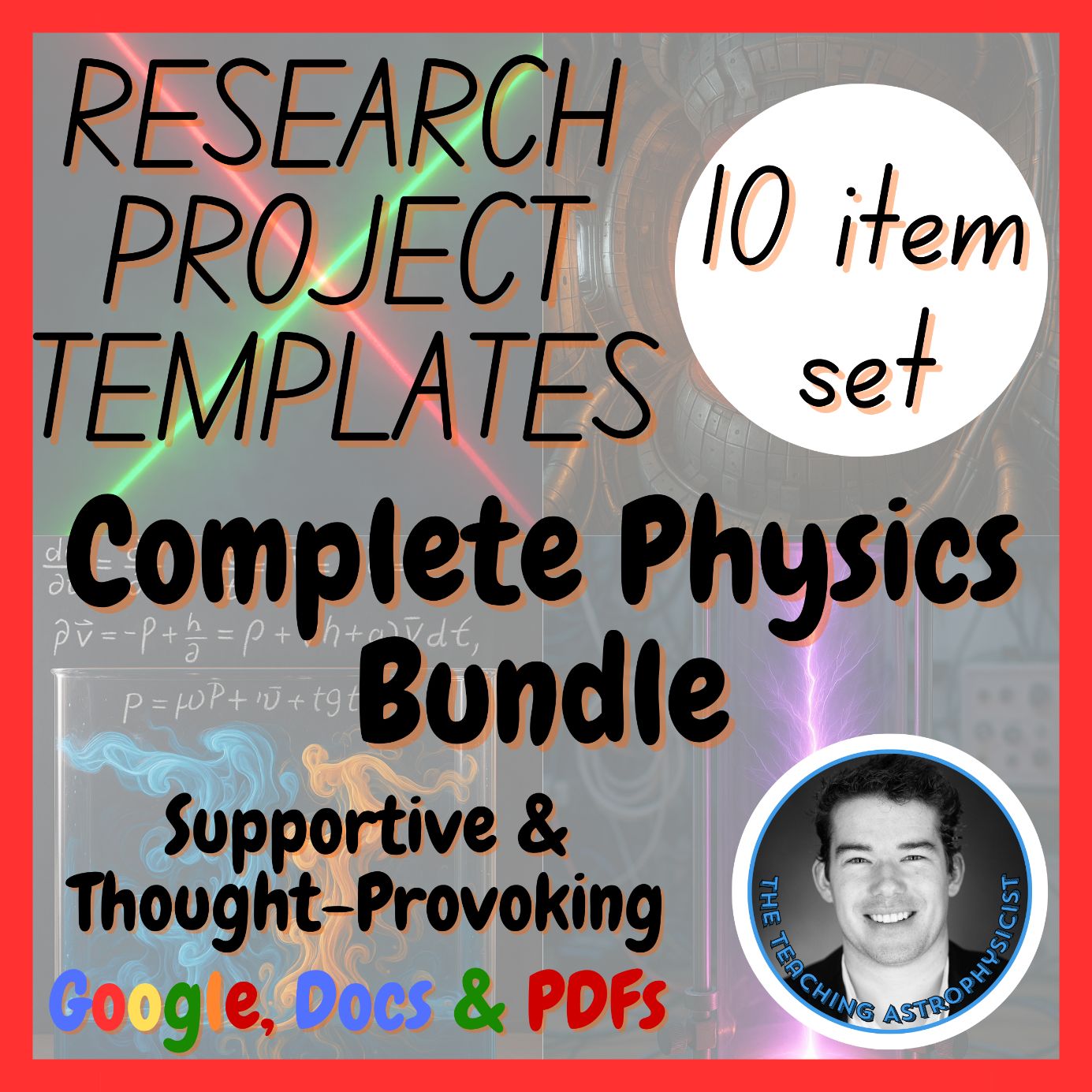 Physics | 10 Physical Science Research Project Templates | Digital ...