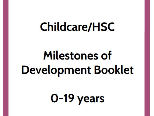 Childcare Milestones Research Booklet | Teaching Resources