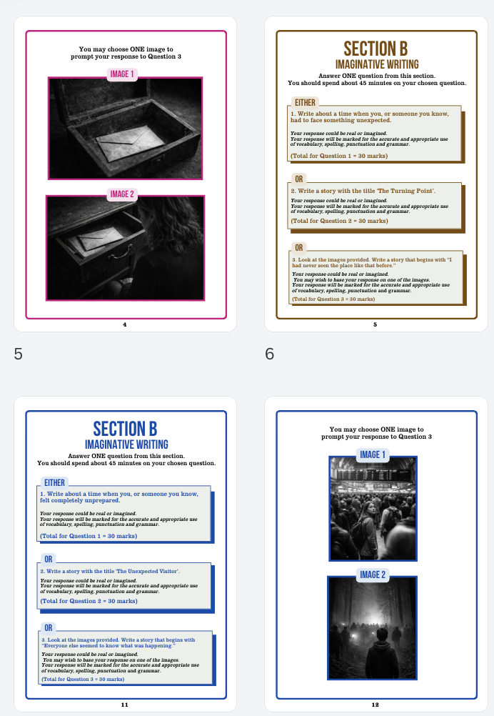 Edexcel IGCSE English Language – Paper 2 Question 5 Imaginative Writing ...