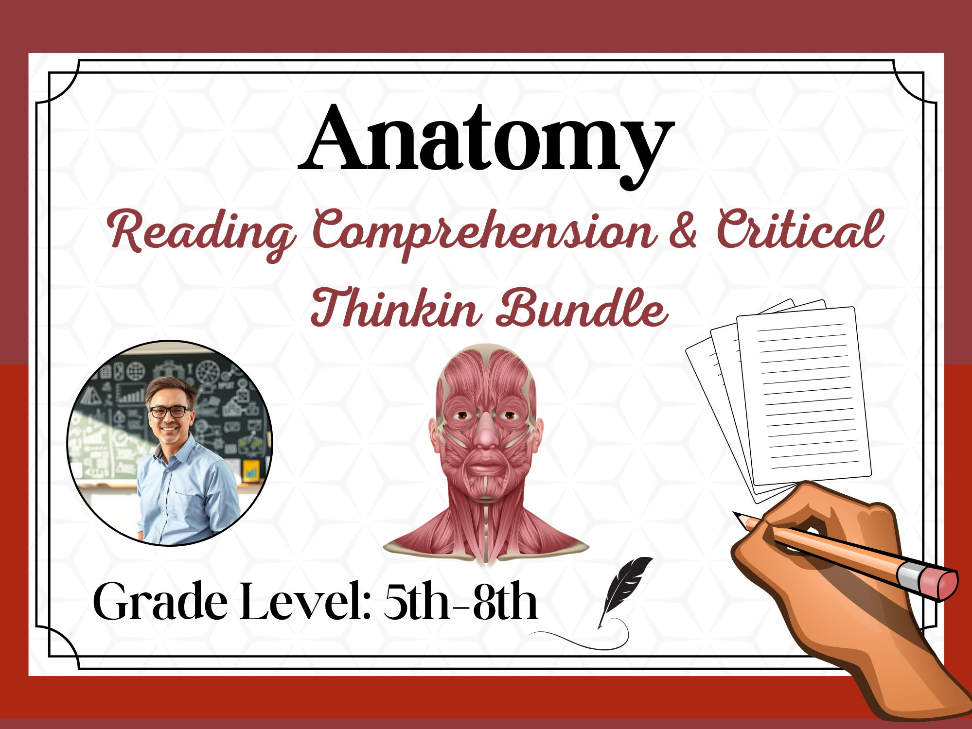 Anatomy : Reading Comprehension Passages & Questions Worksheets Bundle ...