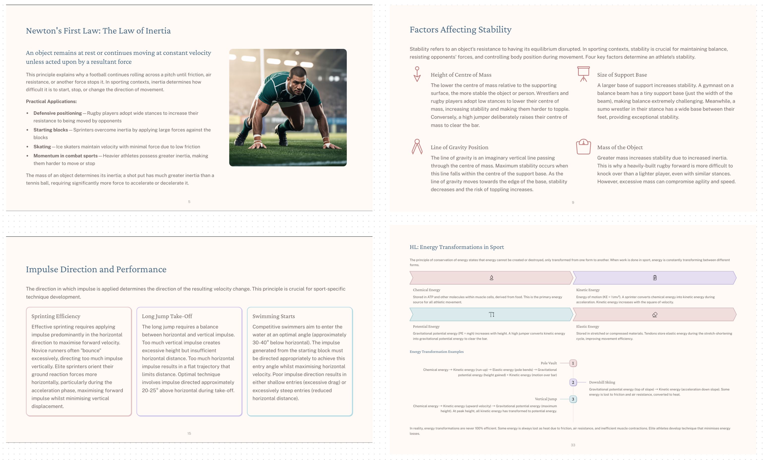 IB SEHS B2.1: Newton’s Laws of Motion Teaching Notes & Revision Guide ...