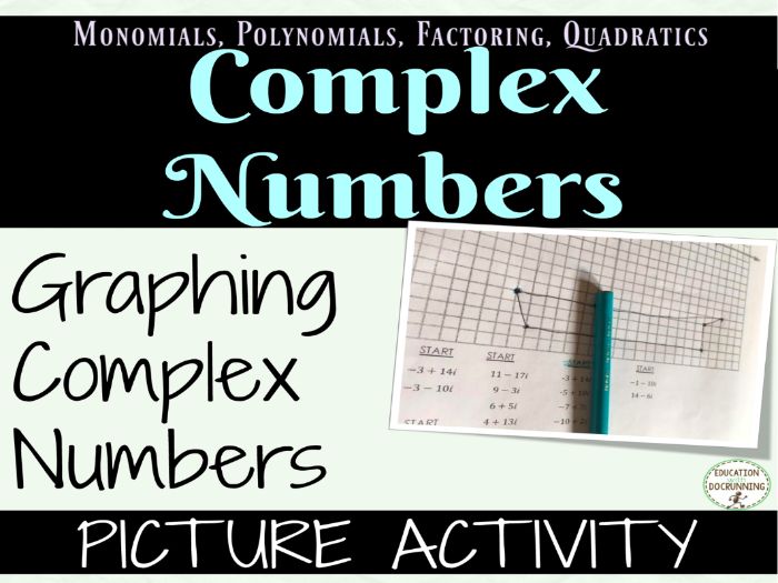 Secondary complex numbers resources