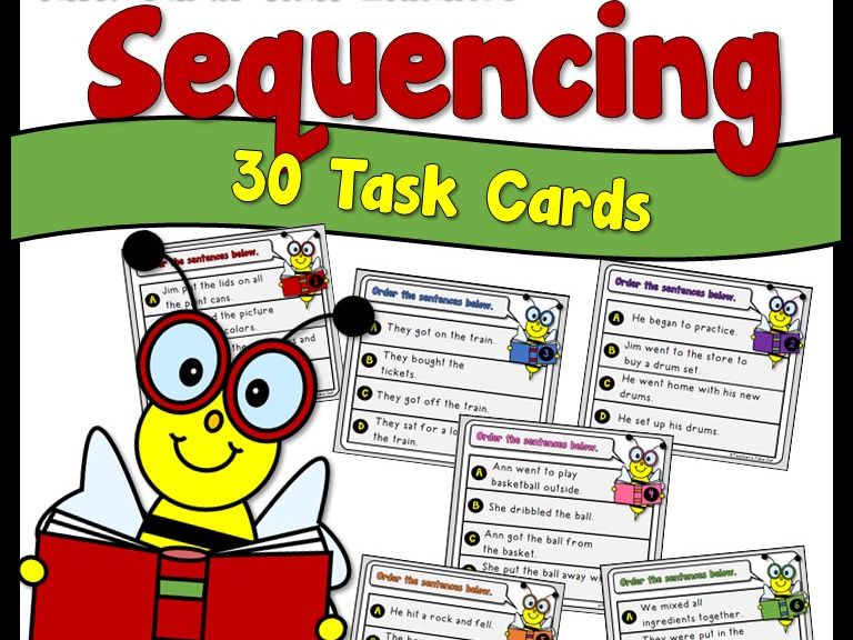 Sequencing Task Cards | Teaching Resources