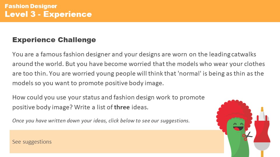 Fashion Designer - Career Exploration PowerPoint and Worksheet ...
