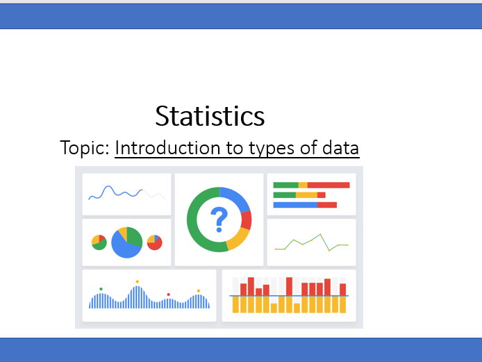 GCSE Statistics Types Of Data Teaching Resources