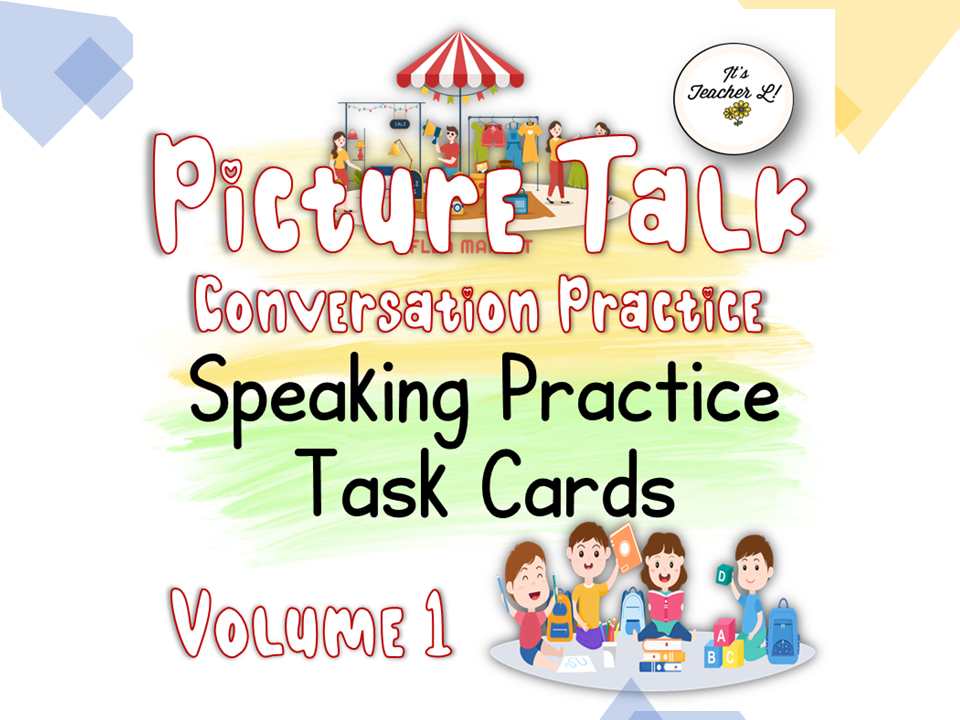 Conversation Practice Task Cards | Speaking Practice Vol. 1 | Teaching ...