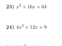Expanding and factorising quadratics and simplifying algebraic ...