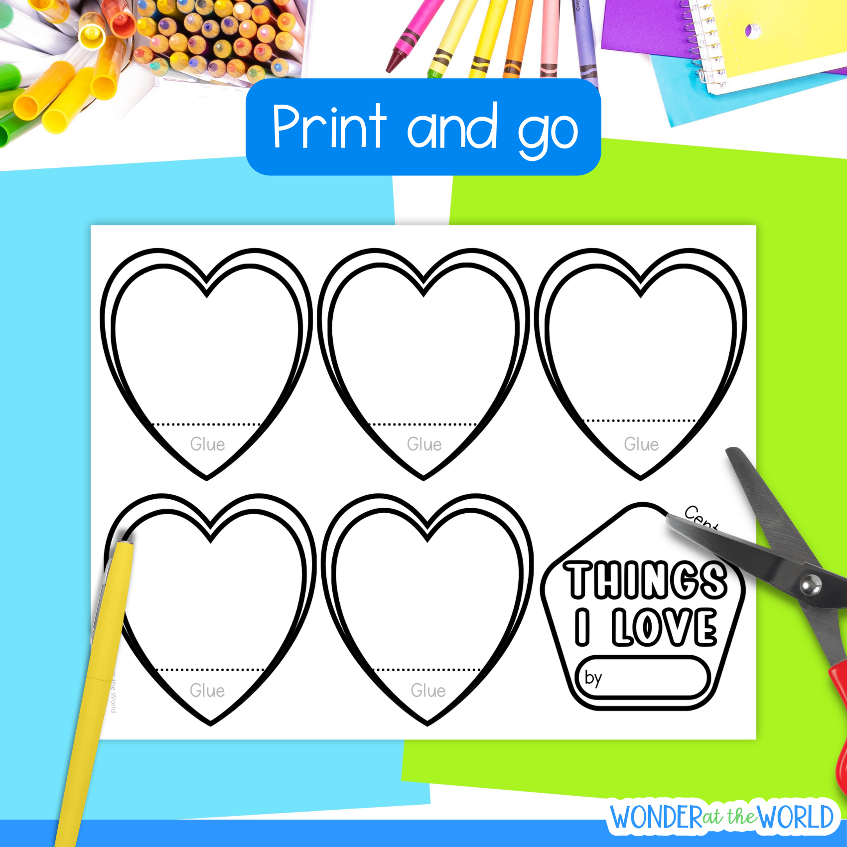 Valentine's Day things I love flower writing craft activity | Teaching ...