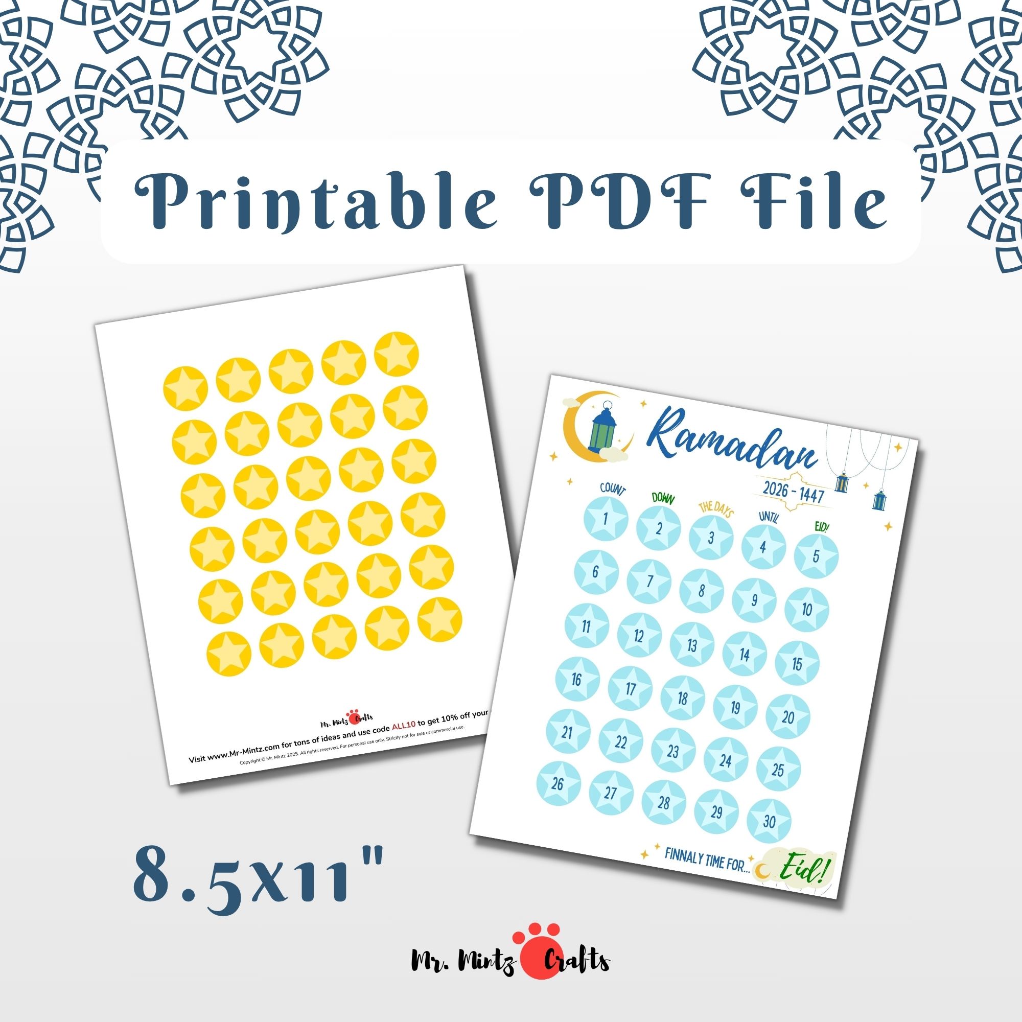 Ramadan Calendar 2026 | Ramadan Craft for Kids | Teaching Resources