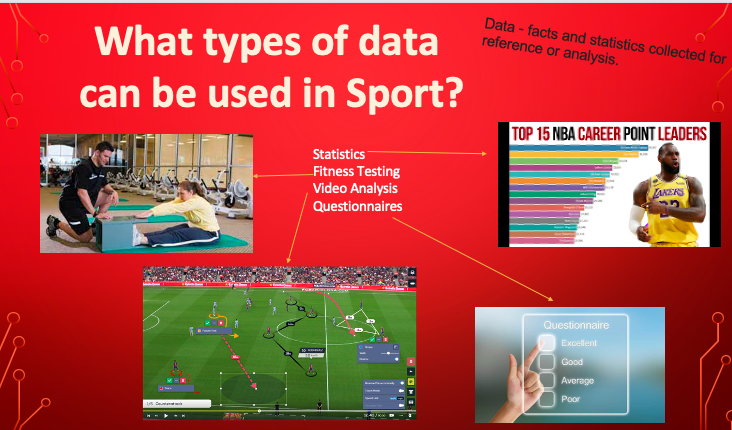 Use of Data in Sports - GCSE PE | Teaching Resources