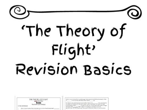 'The Theory of Flight' (Siphiwe Ndlovu) Revision Basics | Teaching Resources
