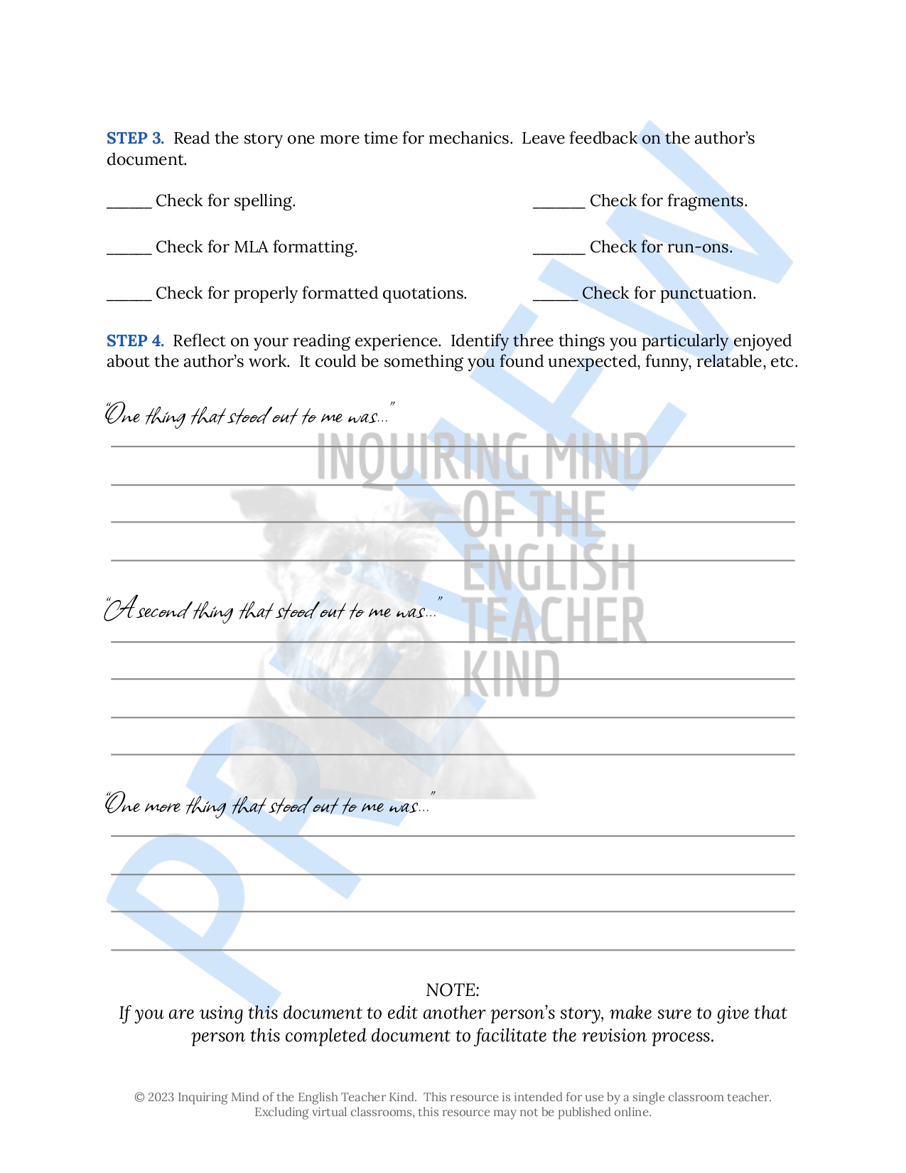 Creative Writing Unit Plan for Modified and Modern Fairy Tales ...