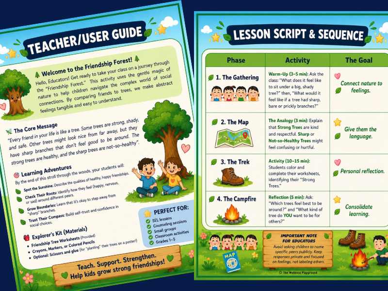 Social Skills SEL Activity Elementary | Healthy vs Unhealthy ...