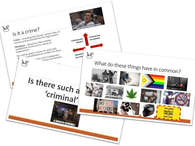 Sociology - Crime and Deviance - Introduction | Teaching Resources