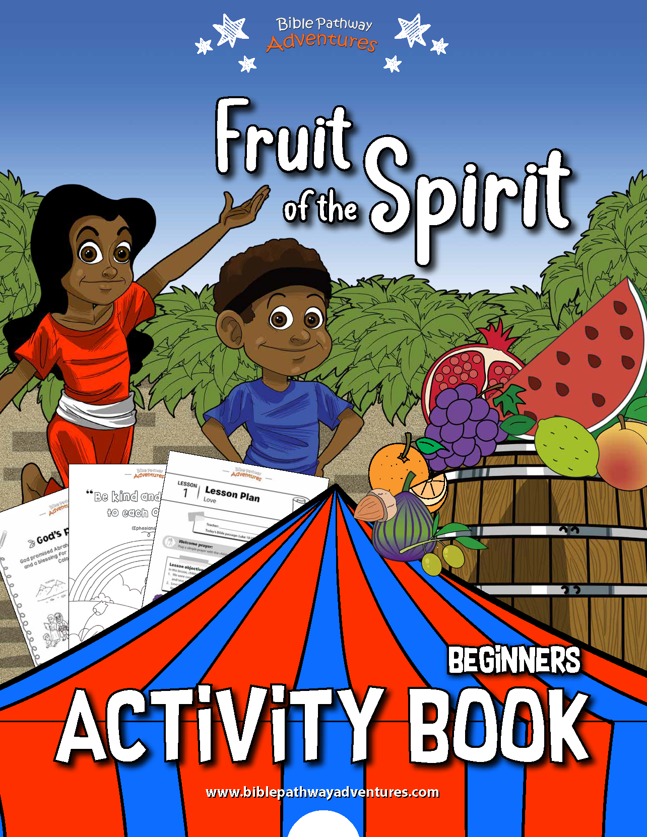 Fruit of the Spirit Activity Book for Beginners | Teaching Resources
