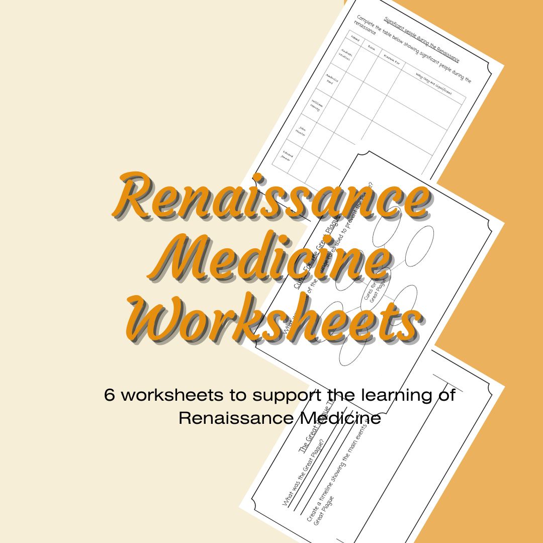 History Renaissance Medicine Worksheets | Teaching Resources