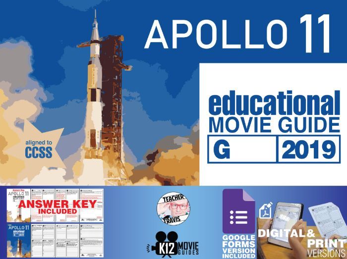 Apollo 11 Documentary Movie Guide | Questions | Worksheet (G - 2019 ...