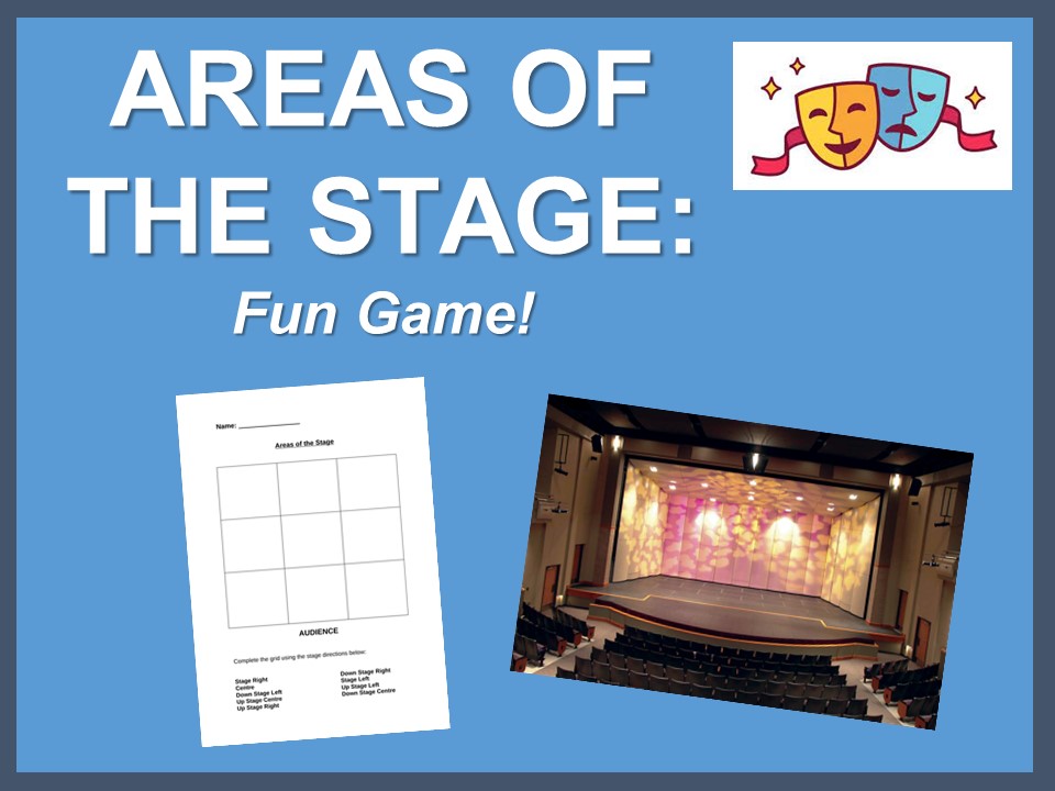 'Areas of the Stage' Game | Teaching Resources
