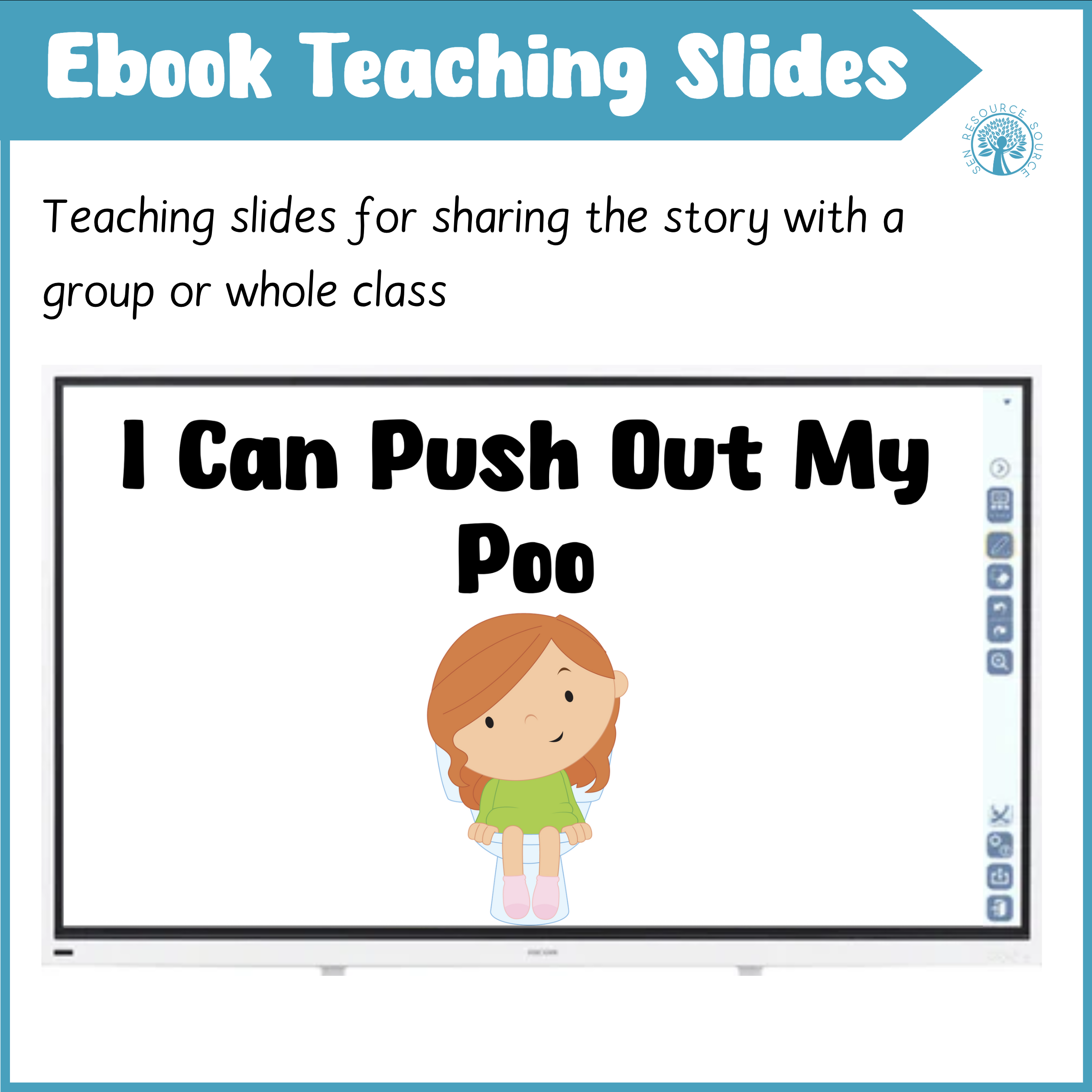 I Can Push Out My Poo (Stool Withholding) Social Story | Teaching Resources