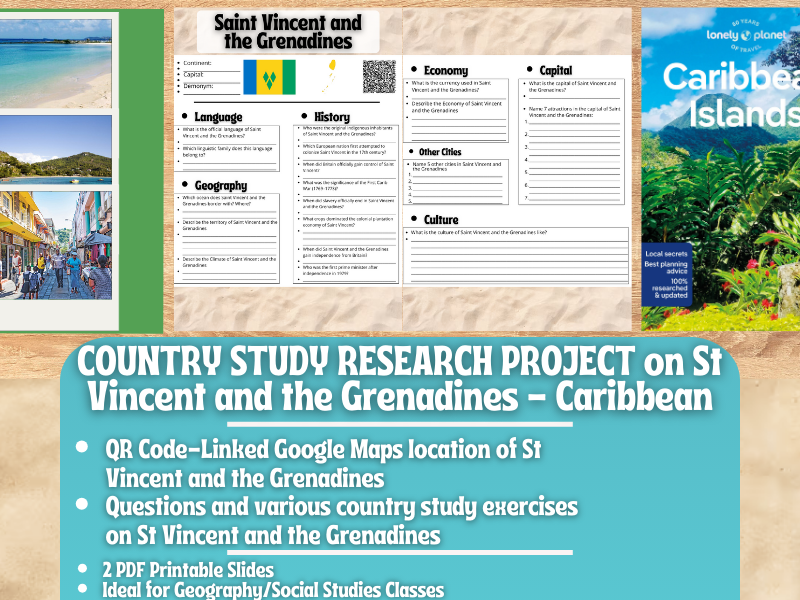 Country Study Research Project - St Vincent and the Grenadines - Social ...