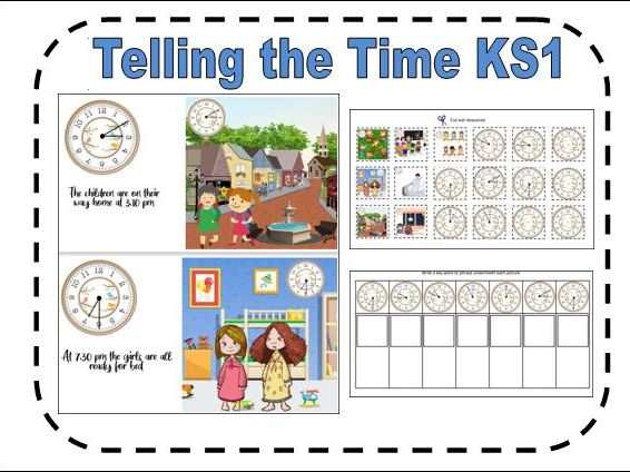Telling The Time Story KS1 Teaching Resources