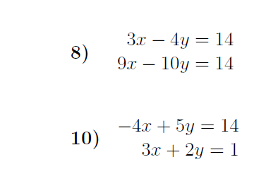 Simultaneous Equations – Elimination worksheet (with solutions ...
