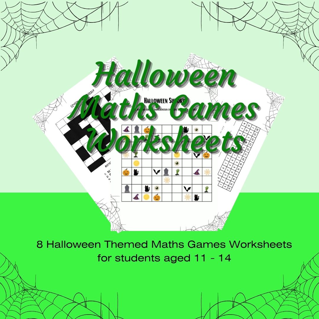 Halloween KS3 7th to 9th Grade Maths Games Worksheets | Teaching Resources
