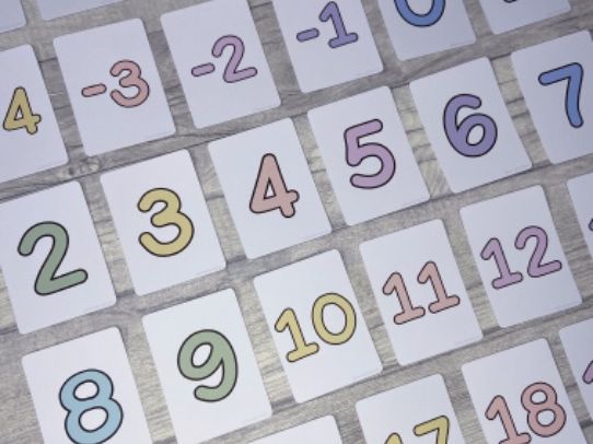 Simple Numbers Display Cards | Teaching Resources