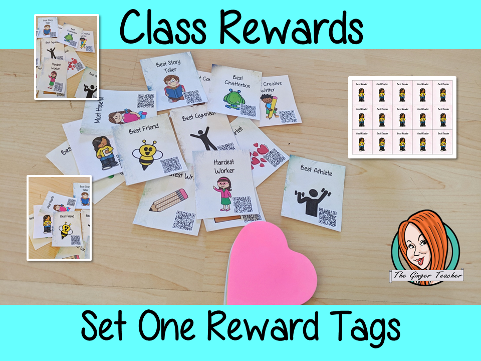 Classroom Awards Reward Tags Set One | Teaching Resources