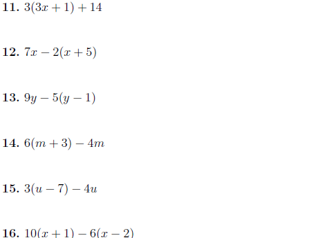 Expanding and simplifying expressions worksheet (with solutions ...