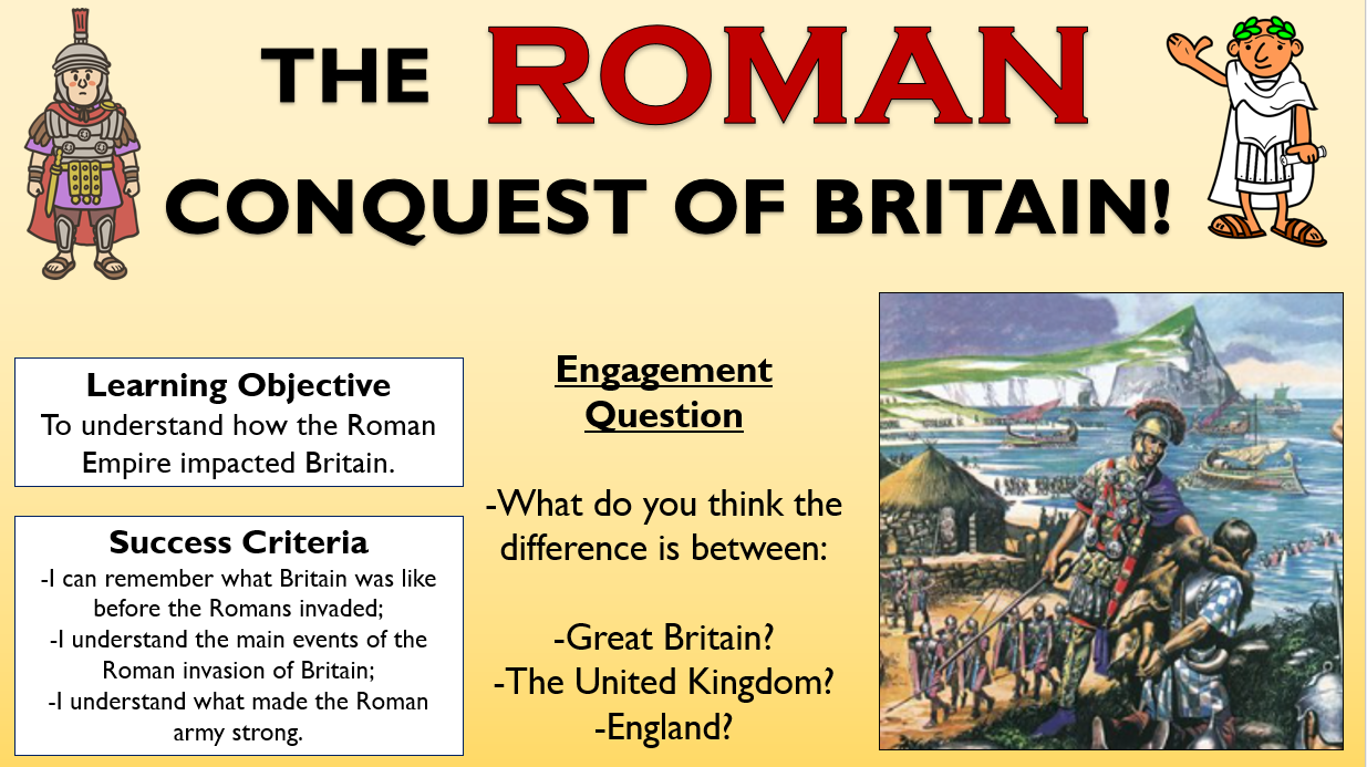 The Romans - The Roman Invasion of Britain - Lesson! | Teaching Resources