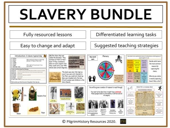 Slavery Bundle | Teaching Resources
