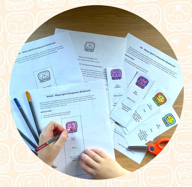 Maya Spirit Companion Bookmarks | Teaching Resources
