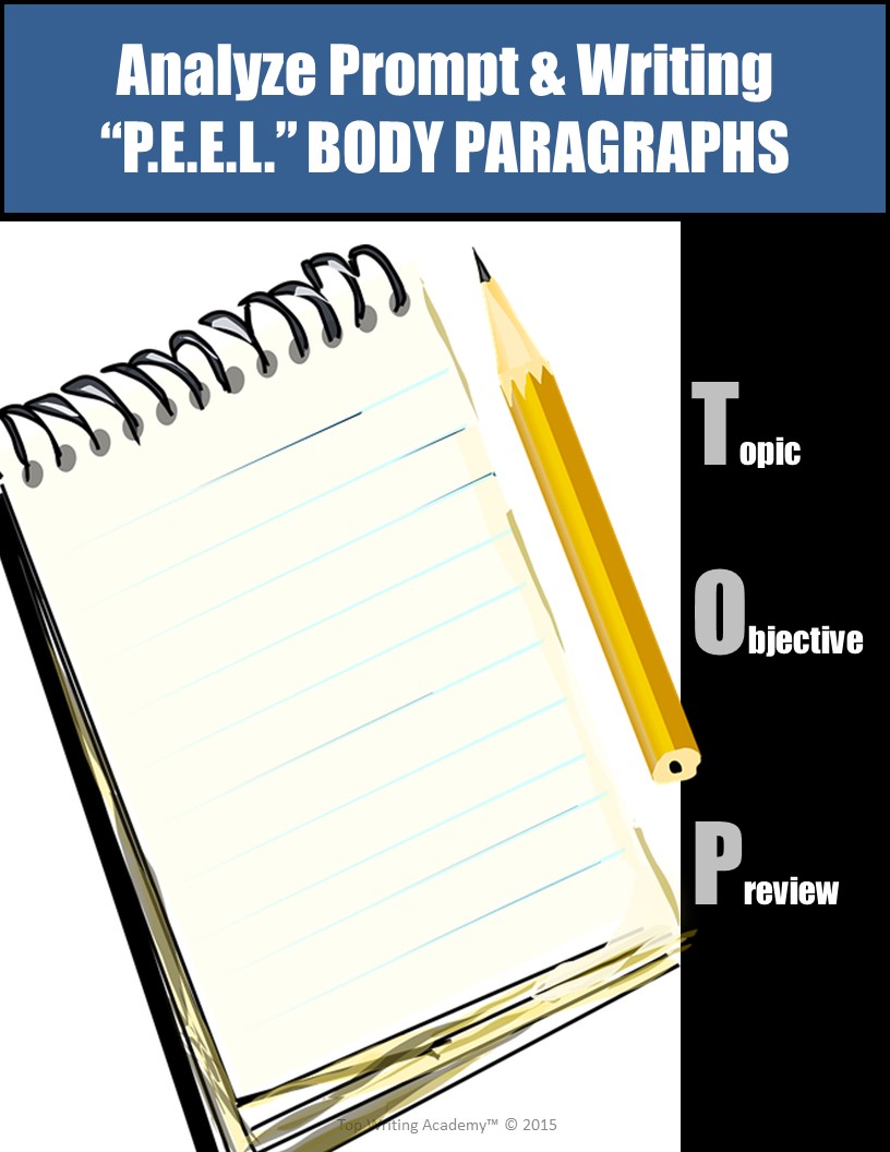 Body PEEL Paragraphs Essay Writing Fundamentals | Teaching Resources