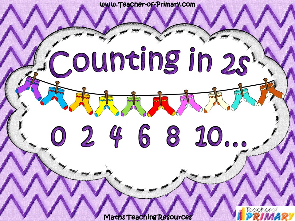 Counting in 2s - Socks on the Line | Teaching Resources