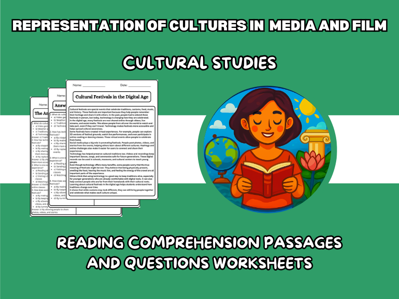 Representation of Cultures in Media and Film Reading Comprehension ...