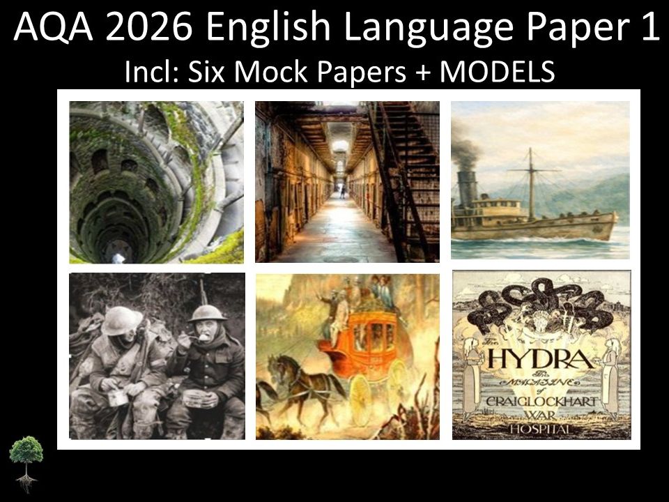 Six AQA 2026 GCSE English Language Paper 1 Mocks | Models | Teaching ...