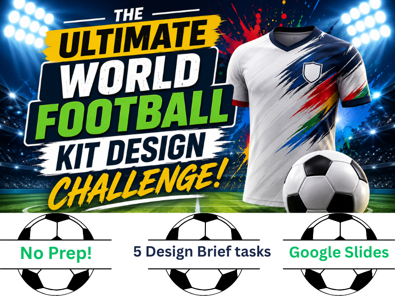 Ultimate World Soccer Kit Design Challenge | Teaching Resources