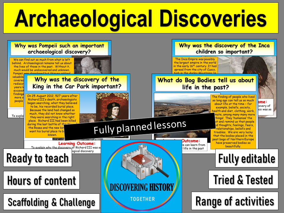 Secondary historical skills and investigation resources