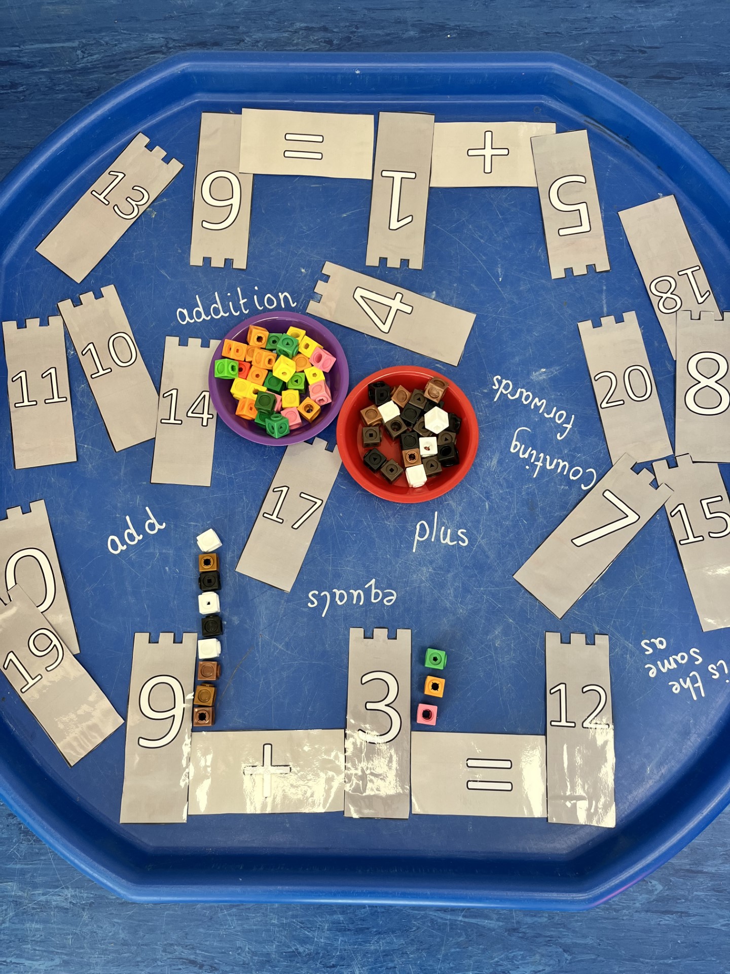Maths Castle Tower themed tuff spot | Teaching Resources