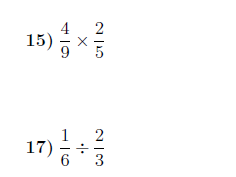 Fraction operations worksheet (with solutions) | Teaching Resources