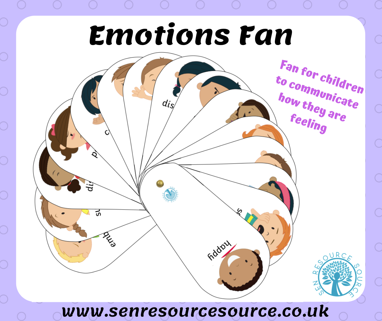 Emotions Fan | Teaching Resources